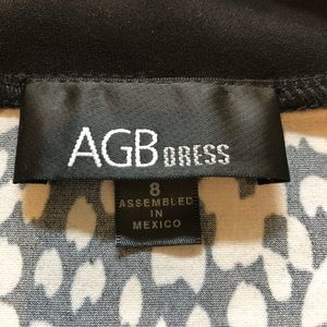 AGB | Dresses | Black And White Abg Dress Size 8 | Poshmark